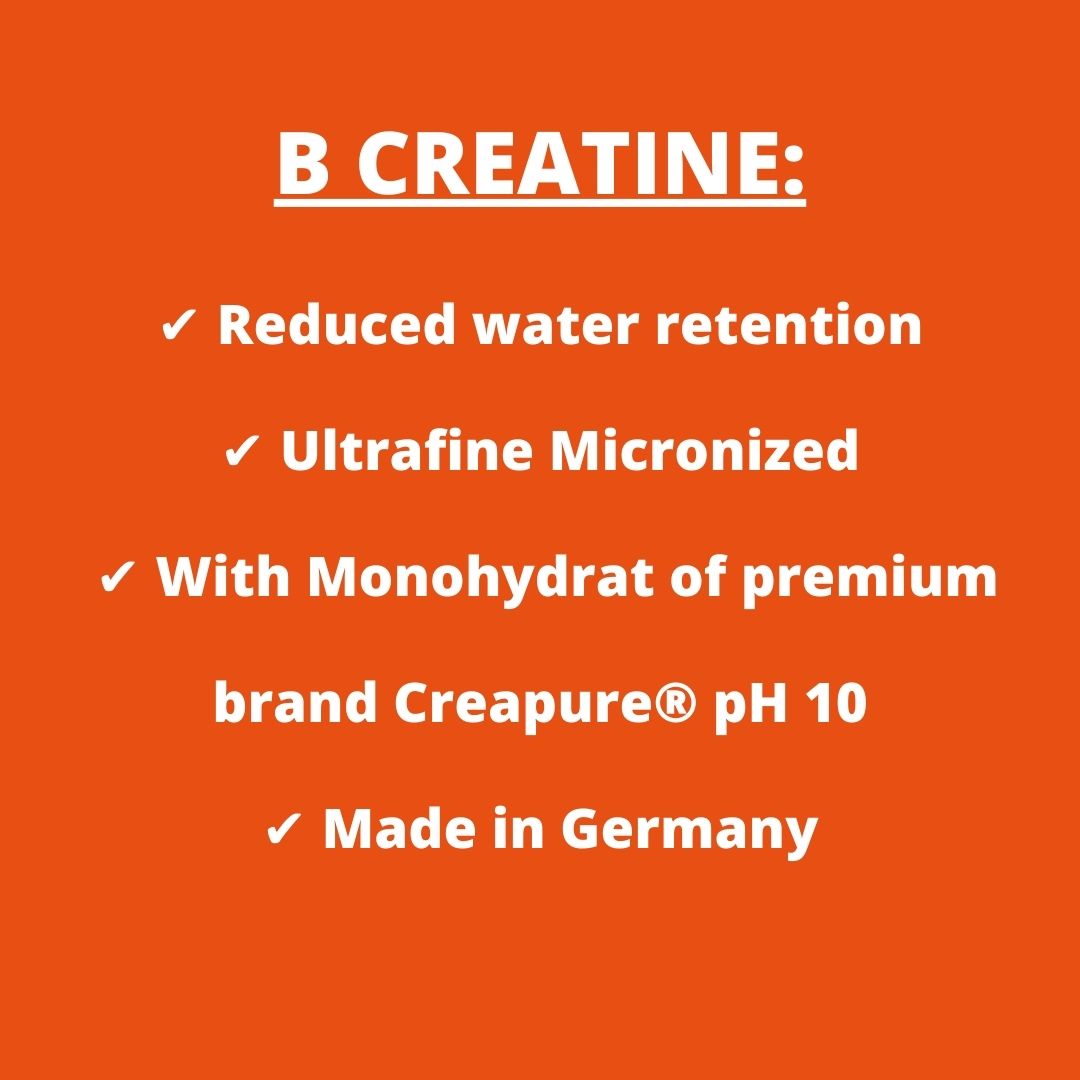 B CREATINE, 100 Kapseln - Nahrungsergänzungsmittel mit Kreatin, ideal ...